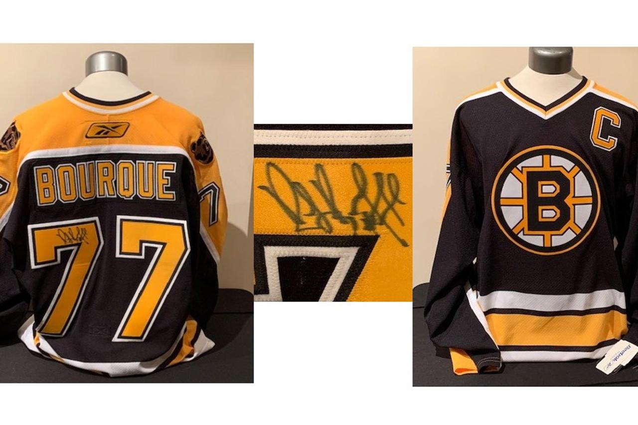 Signed Ray Bourque Boston Bruins Jersey | Powered by Givergy